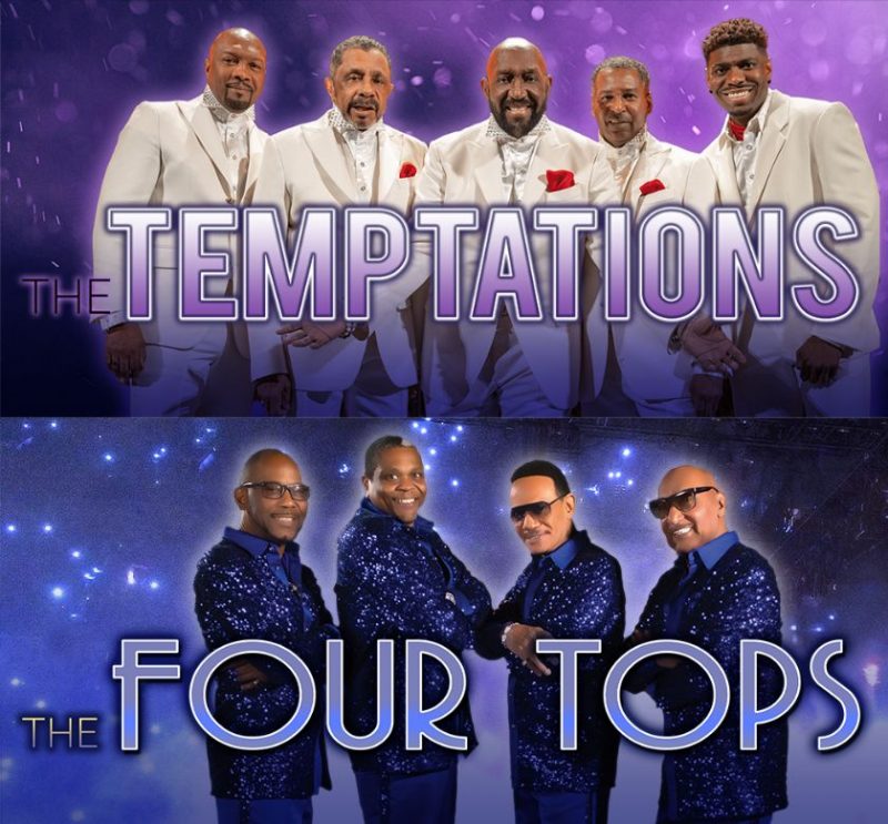 The Temptations & The Four Tops - McCoy Center for the Arts